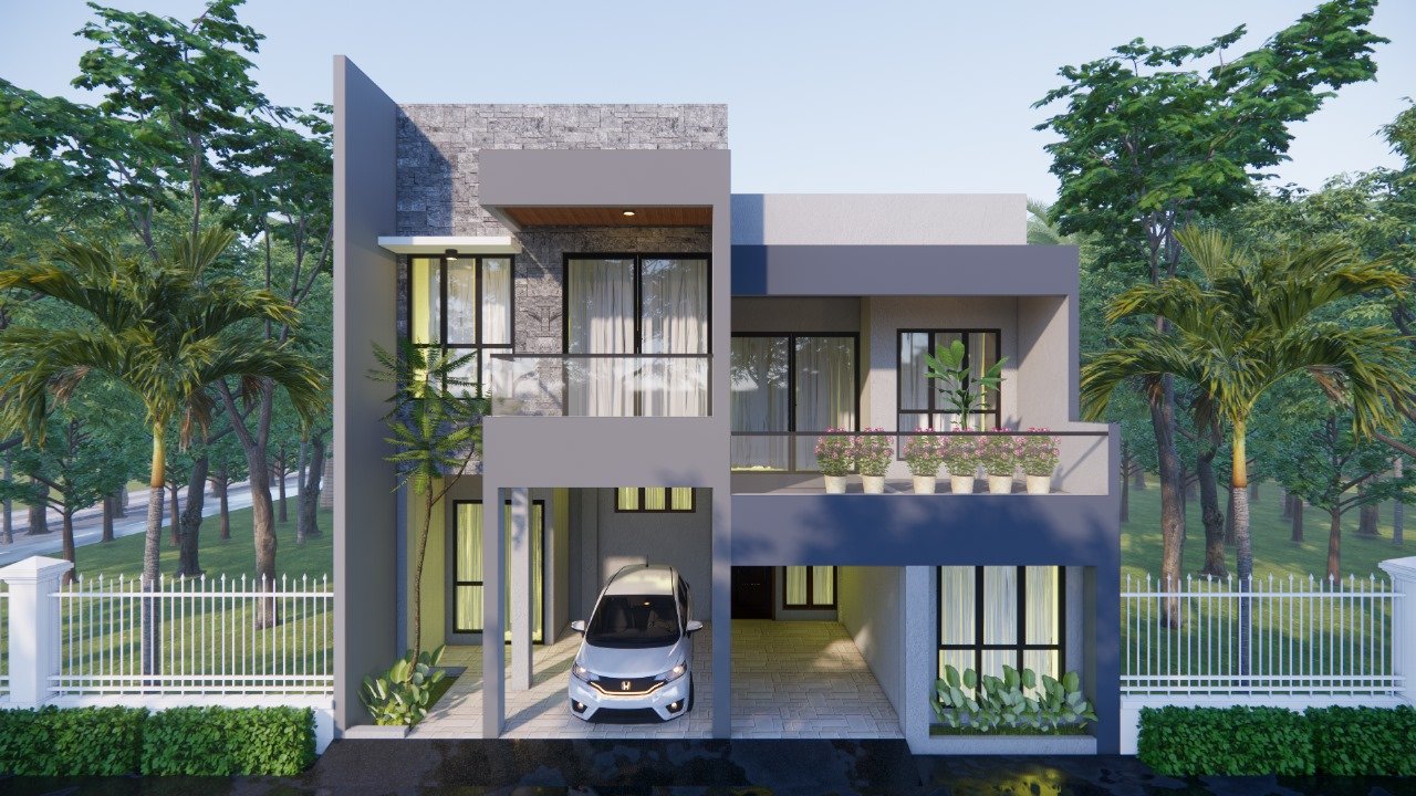Kenali 3 Gaya Untuk Desain Dan Denah Rumah Ukuran 10x9.6