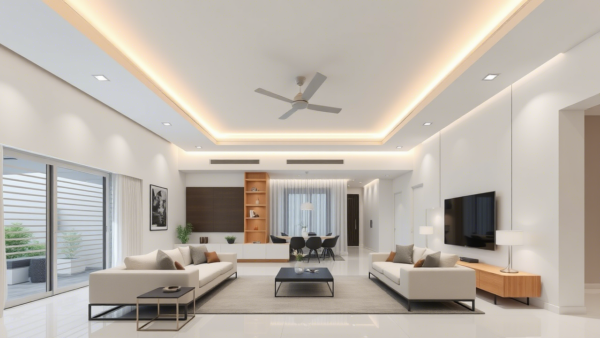 Plafon Minimalis PVC untuk Ruang Tamu? Ini Manfaat, Motif, dan Jasa ...